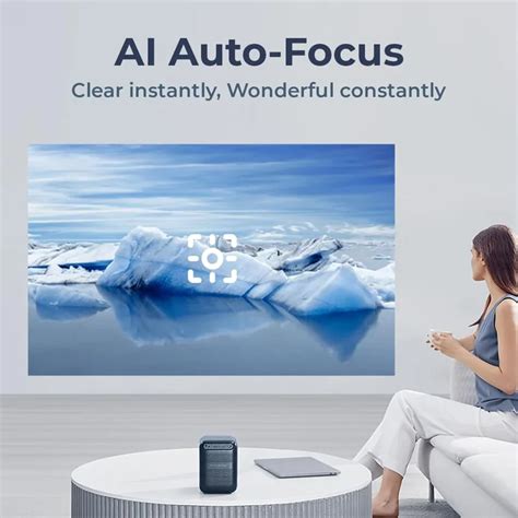 Wanbo T Max Lcd Portable Projector With K Hdr P Native Resolution Ansi Lumens Blue