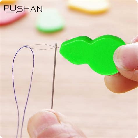 Pushan 1050100pcs เย็บเครื่องมือใส่เครื่องมือ Diy พลาสติก Stitch ใส่ Shopee Thailand