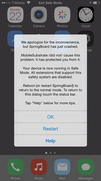 How To Exit Safe Mode On Jailbroken IPhone
