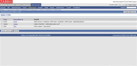 Notification Par Email Dans Zabbix Wiki Monitoring Fr Org