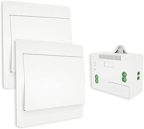 Rf433 Wireless Light Switch Battery Free Wall Mounted Toggle Switch Self Powered Wall Switch