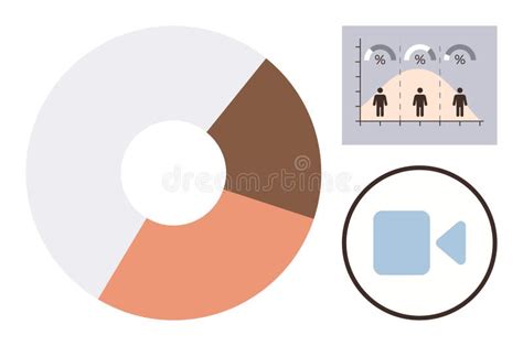 Data Visualization With Pie Chart Demographic Analysis Graph And
