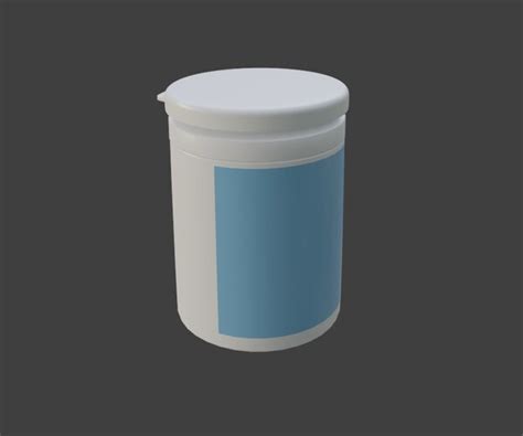 Artstation Vitamin 3d Model Game Assets