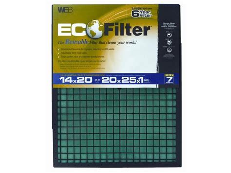 Web Products Weco Ecofilter™ Reusable Air Filter