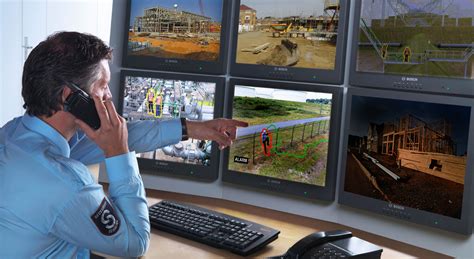 Construction Site Security Guard Monitoring Seq Security Camera Systems Surveillance Cctv Toronto