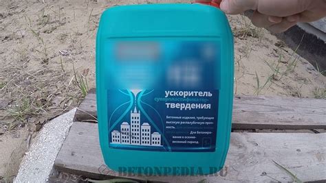 Ускорители твердения бетона: схватывание цементного раствора и ...