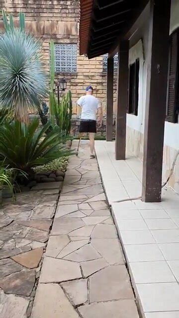 Double Amputee Man With Pegleg