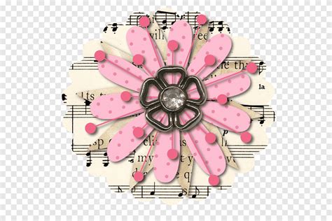 꽃잎 원 핑크 M 계층화 된 꽃 꽃 핑크 M Png Pngegg