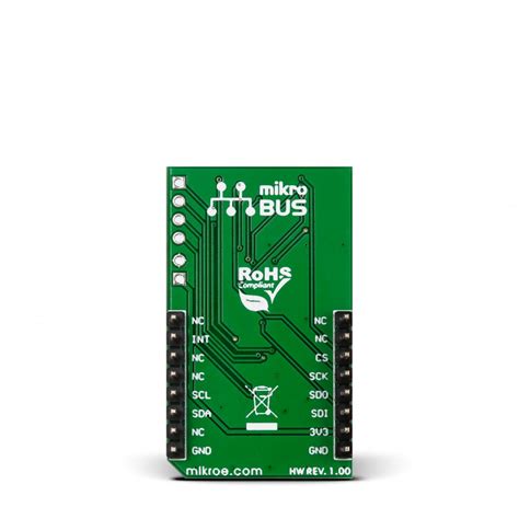 6dof Imu 2 Click Bmi160 Imu With Triaxial Accelerometer And Gyroscope