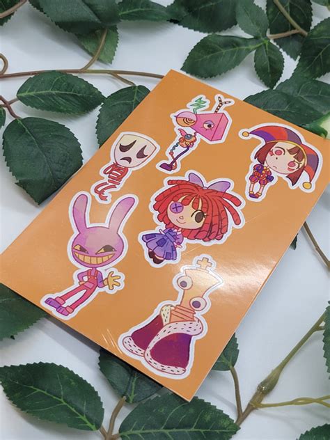 Tadc Sticker Sheet Stitcheddraws