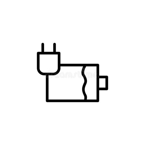 90 Battery Technology Monoline Symbol Icon Logo For Graphic Design Ui Ux Game Android