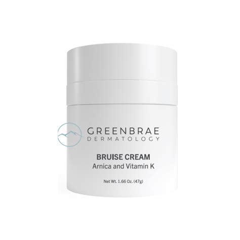 Greenbrae Dermatology Bruise Cream Greenbrae Dermatology