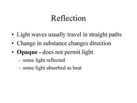 The Light And Its Properties PowerPoint Slides LearnPick India