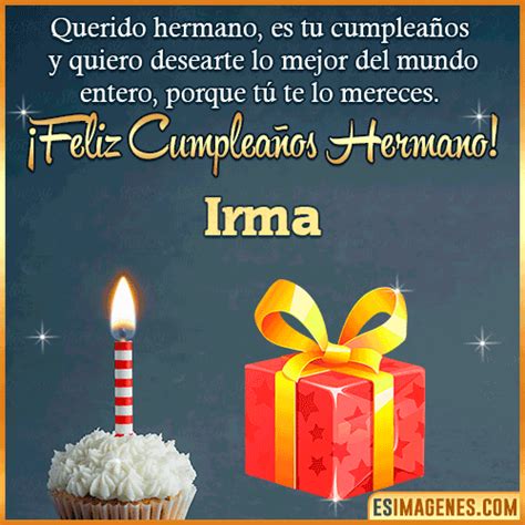Feliz Cumplea Os Hermano Irma