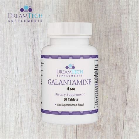 Dreamtech Supplements Galantamine 4mg 60 Tablets Lazada Ph