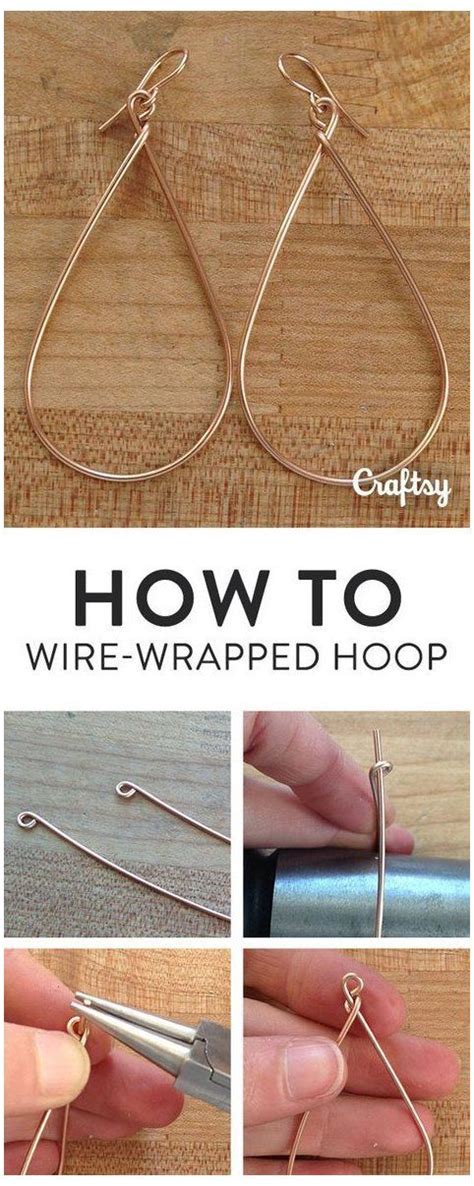 You Need These Easy Diy Hoop Earrings Jewelry Making Rings Diamonds
