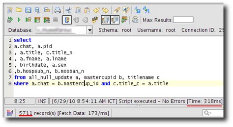 WeB LoG S JuUiER Add Index To Table In MySQL For Faster Query