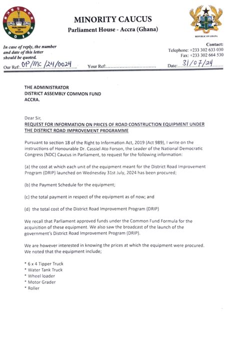 Minority Files Rti Request At Dacf Demands Cost Of Drip Others Raw Gist