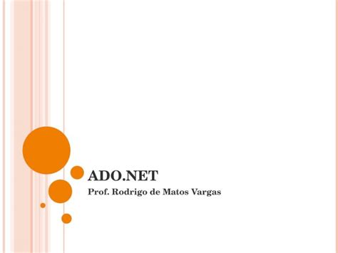 Ppt Adon Et Prof Rodrigo De Matos Vargas C OnteÚdo Introdução Ao