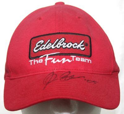 Edelbrock Headwear The Fun Team Vic Edelbrock Autographed Hat 2005