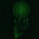 Magic Binary Code Stock Image Image Of Bright Glowing