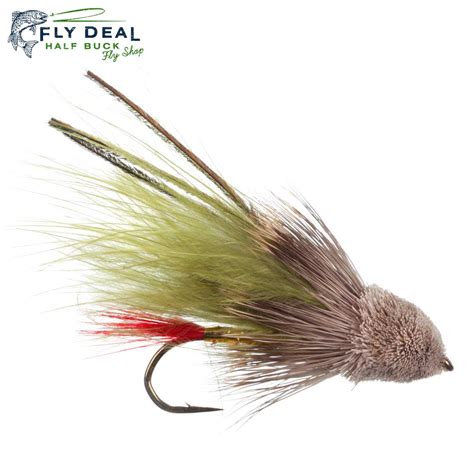 Marabou Olive Muddler Fly Deal Flies