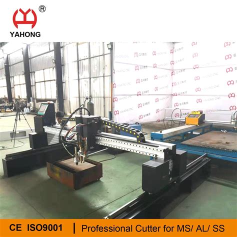 CNC Flame And CAD Plasma Cutter With Plasma Torch And Flame Torch Plasma Cutter And Plasma