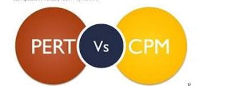 Difference Between Pert And Cpm