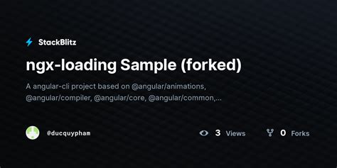 Ngx Loading Sample Forked StackBlitz
