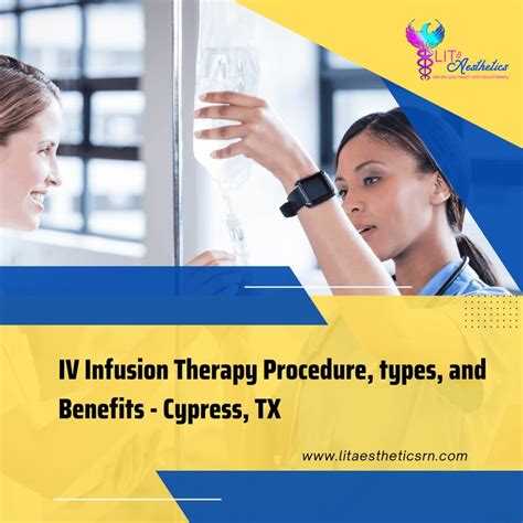Iv Infusion Therapy Procedure Types And Benefits Cypress Tx Iv Infusion Therapy