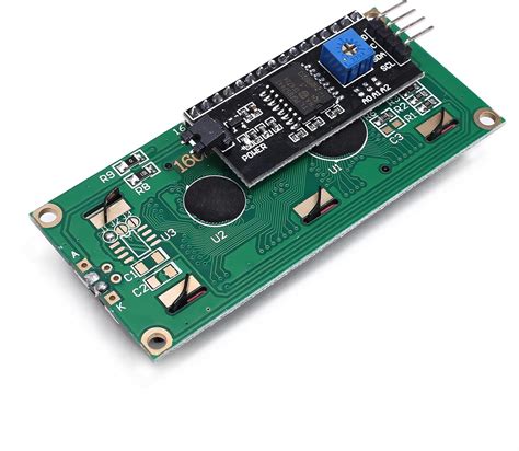 Lcd1602 Lcd Display Screen Module 16x2 Character Serial Blue Backlight