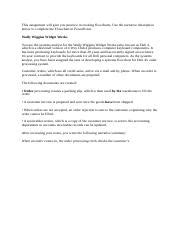 This Assignment Will Give You Practice In Creating Flowcharts Docx This Assignment Will Give