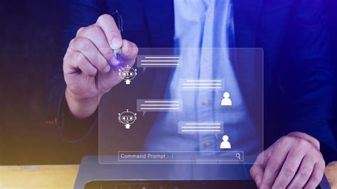 Premium Photo Businessman Using For Digital Chatbot Robot Application Conversation Assistant