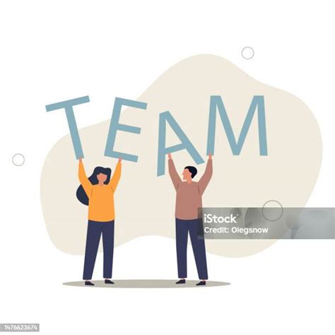 비즈니스 성공 팀워크 협력 또는 협업 동료 파트너십 또는 사무실 동료 개념에서 승리하기 위해 함께 일하는 팀 개발에 대한 스톡 벡터 아트 및 기타 이미지 Istock