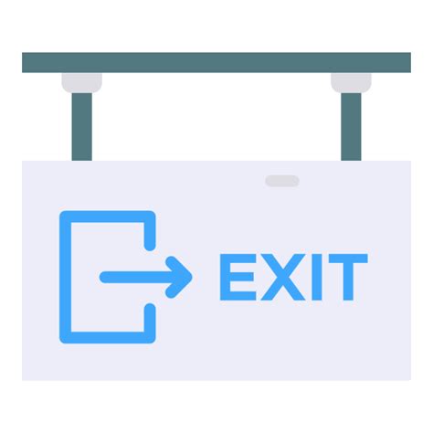 Exit Good Ware Flat Icon