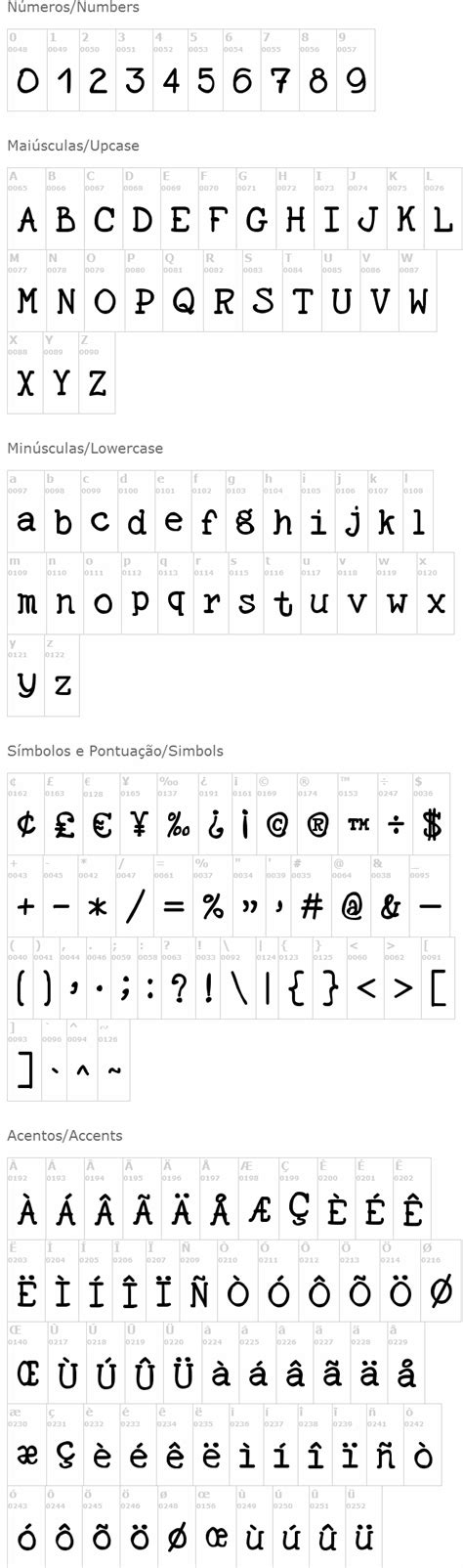 Zai Pencil Typewriter Fonte Visualizar