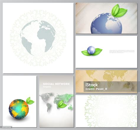 커버 디자인 웹 사이트 디자인 웹 사이트 배경에 대한 인기있는 형식으로 현대 소셜 네트워크 모형의 벡터 레이아웃 지구 행성 개념을 저장합니다 지속 가능한 개발 글로벌
