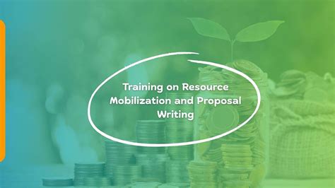Training On Resource Mobilization And Proposal Writing Devimpact Institute