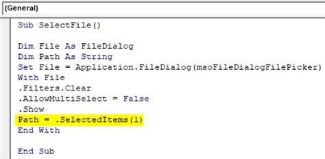 VBA FileDialog How To Use FileDialog Object In Excel VBA With Example