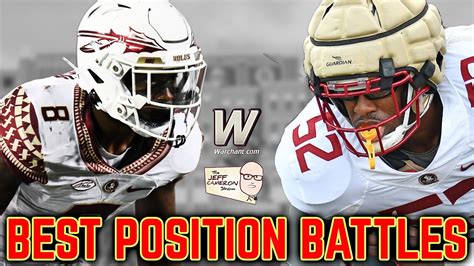 Best Position Battles Fsu Football Florida State Seminoles Jeff