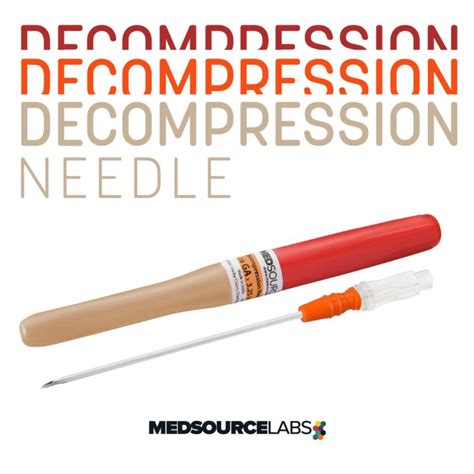 Medsource Labs On Linkedin Decompressionneedle Respiratoryhealth