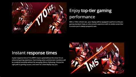 AOC Agon 27 IPS QHD 2K Flat Monitor 170Hz Refresh Rate 1ms GtG Response Time VESA Display