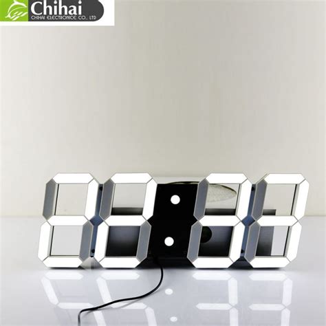Pin By Vivian July On Large Led Clock Led Wall Clock Clock Led