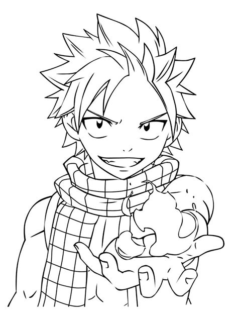 Natsu Coloring Pages 2025
