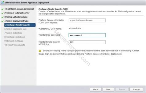 How To Deploy The Vcenter Server 6 Appliance With An External Platform