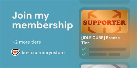 Join Cryostores Membership