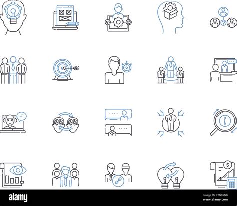Business Association Outline Icons Collection Association Business Network Group Forum Business Association Outline Icons Collection Association Business Network Group Forum