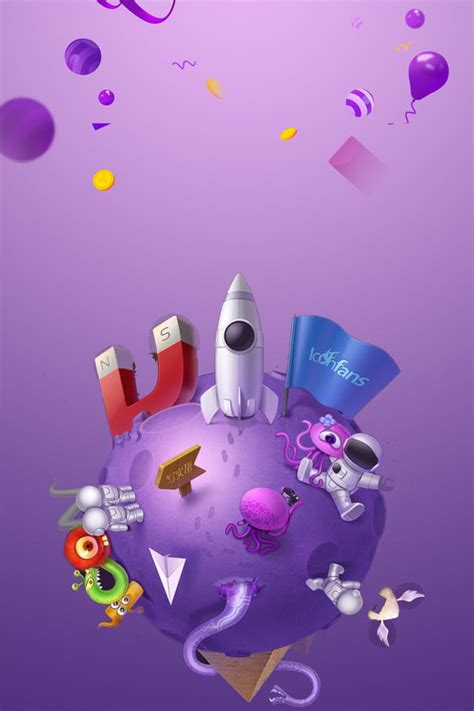 Purple Gradient Planet Background Purple Gradient Planet Background Image For Free Download