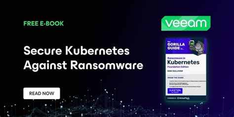 Veeam Software On Linkedin Secure Kubernetes Against Ransomware