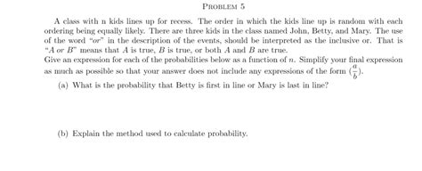 Solved PROBLEM 4 Solve The Following Problems A How Many Chegg Com